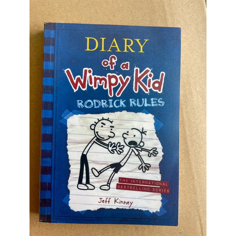 DIARY of a Wimpy Kid ,Rodrick Rules #2 Preloved Book | Shopee Malaysia