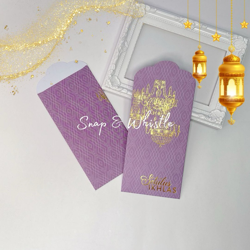 [NEW] 2025 Premium Sampul Raya 5pcs/pack Gold Exclusive Setulus Ikhlas ...