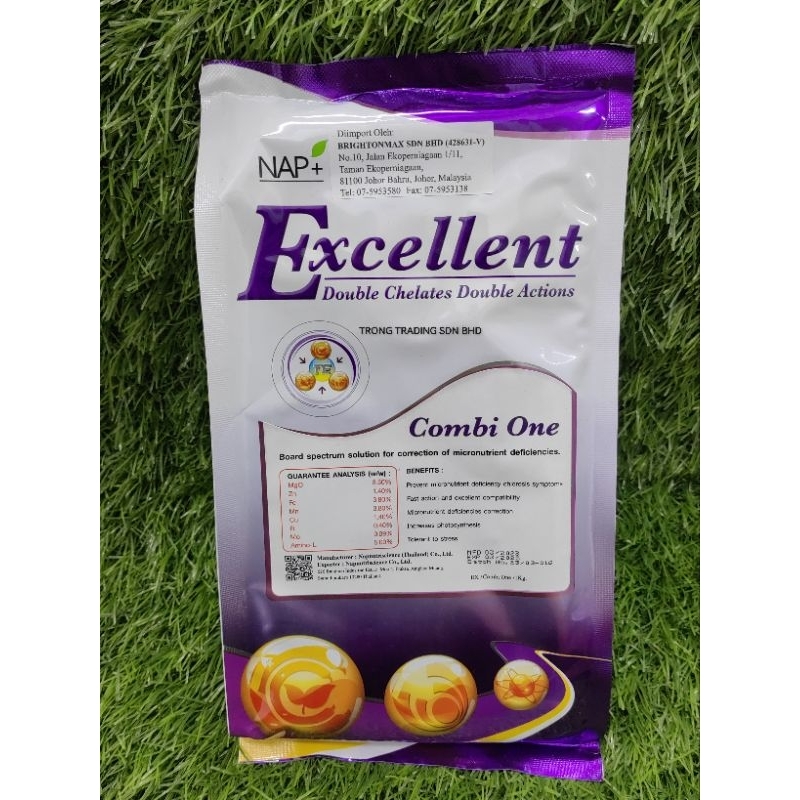 EXCELLENT COMBI ONE 1KG (TRACE ELEMENT) 植物营养微量元素 | Shopee Malaysia