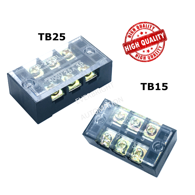 TB1503 TB2503 TB15-3 TB25-3 TB15 TB25 Fixed Barrier Terminal Block ...