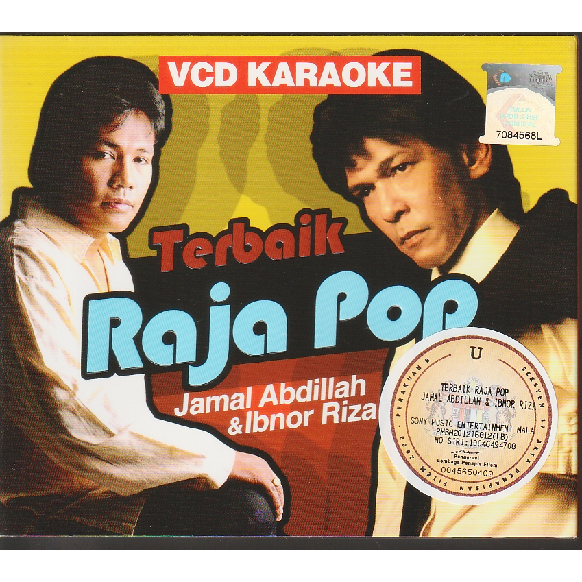 VCD TERBAIK RAJA POP : JAMAL ABDILLAH & IBNOR RIZA ( ORIGINAL VCD ) | Shopee Malaysia