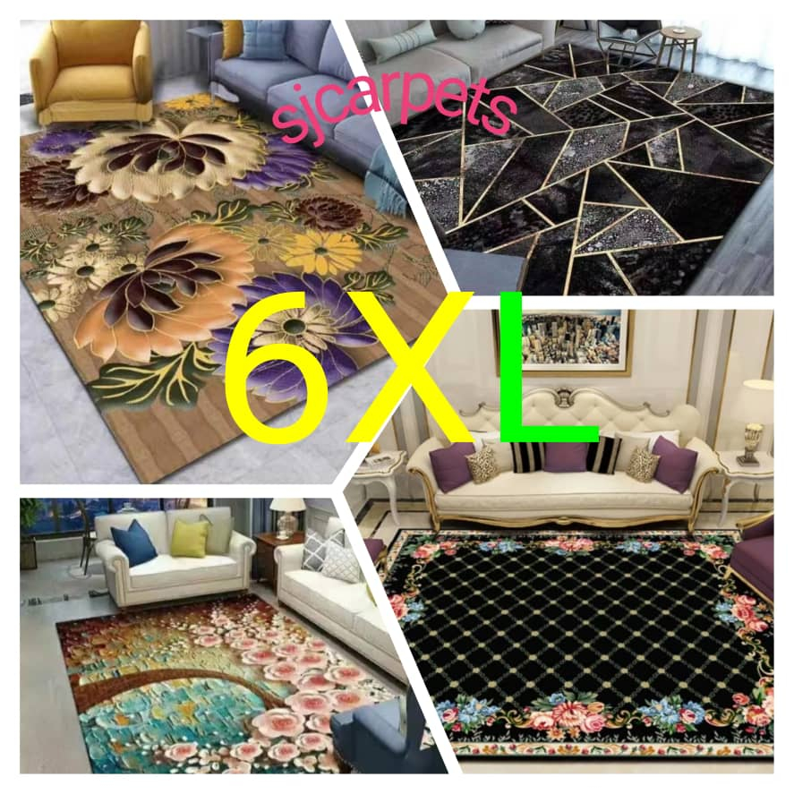 XXXXXXL 200x300 CM 3D Karpet Gulung Heritage Crystal Velvet Carpet Rug ...
