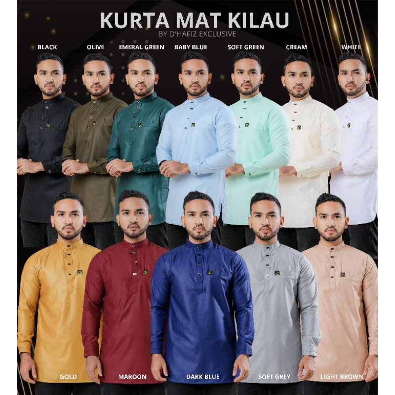 Kurta Viral Raya 2024 Kurta Mat Kilau Trending Terkini dari Saiz S ...