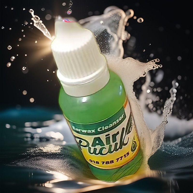 UBAT TELINGA 🌿💯PENCUCI TELINGA Earwax ORIGINAL AIR PUCUK READY STOCK ...