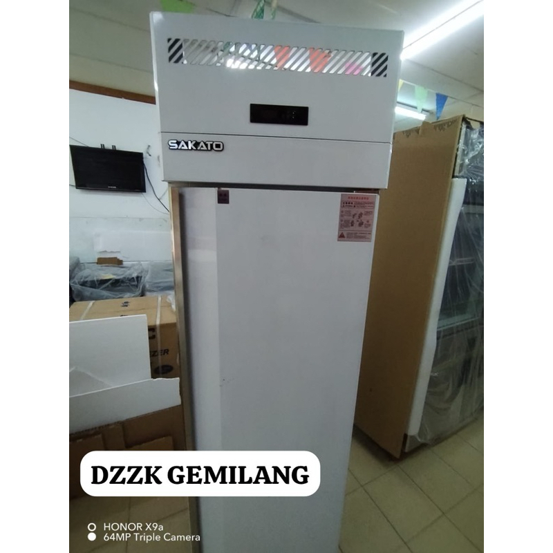 NEW Upright Freezer (Stainless Steel) 500L SAKATO UD1-FW | Shopee Malaysia