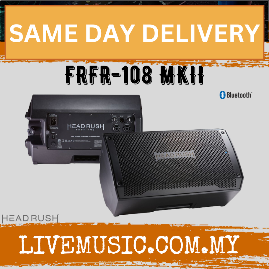 Headrush FRFR-108 MKII 2,000-watt 1 x 8-inch Powered Guitar Cabinet ...