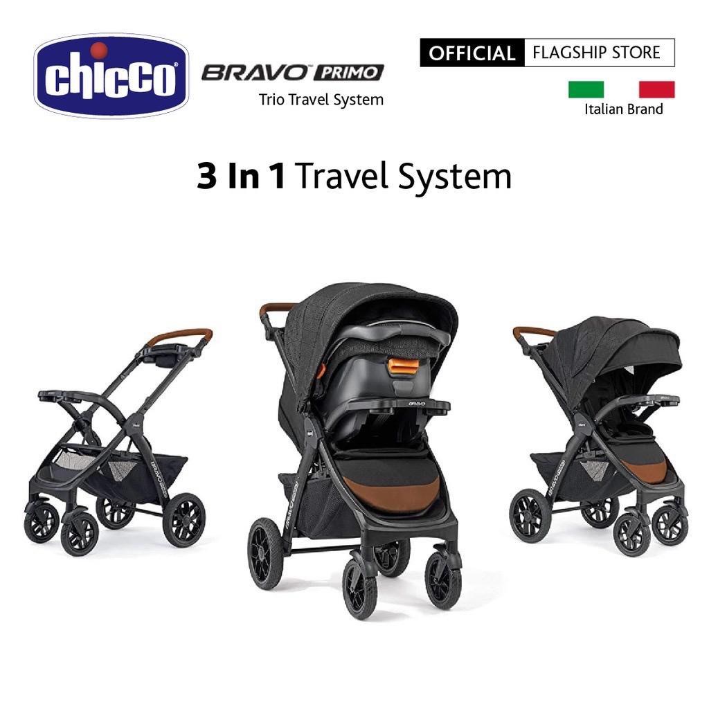 Chicco Bravo Primo Trio 3 in 1 Travel System | Shopee Malaysia