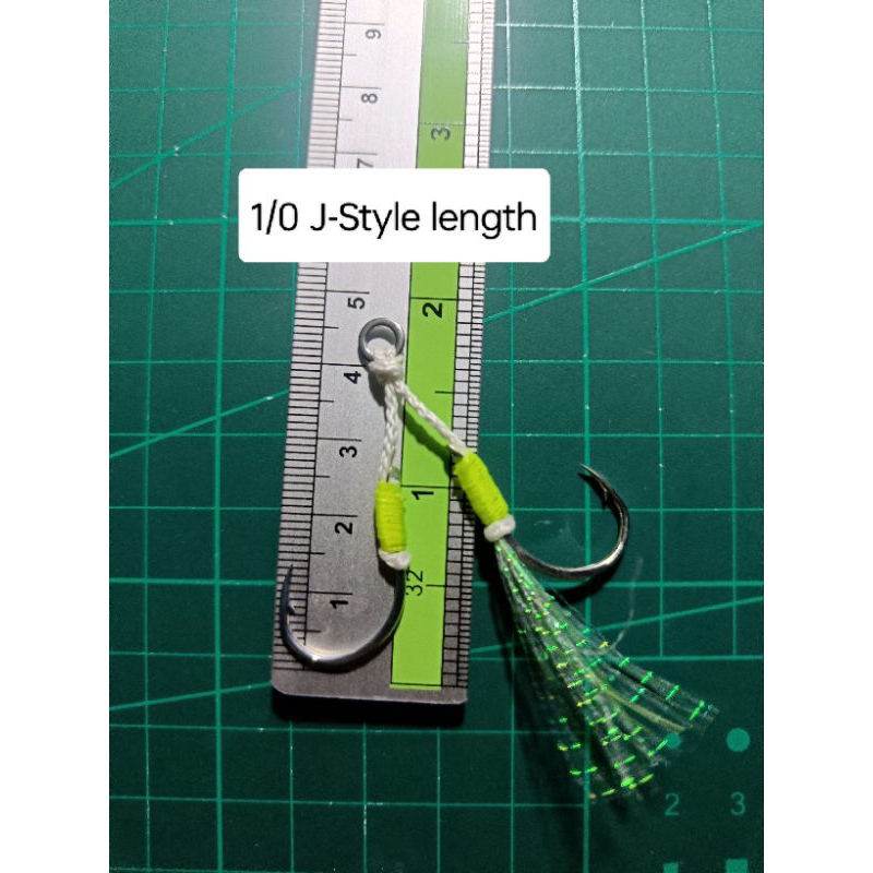 S.E Fast Jigging Assist Hook (1/0 J-Style) | Shopee Malaysia