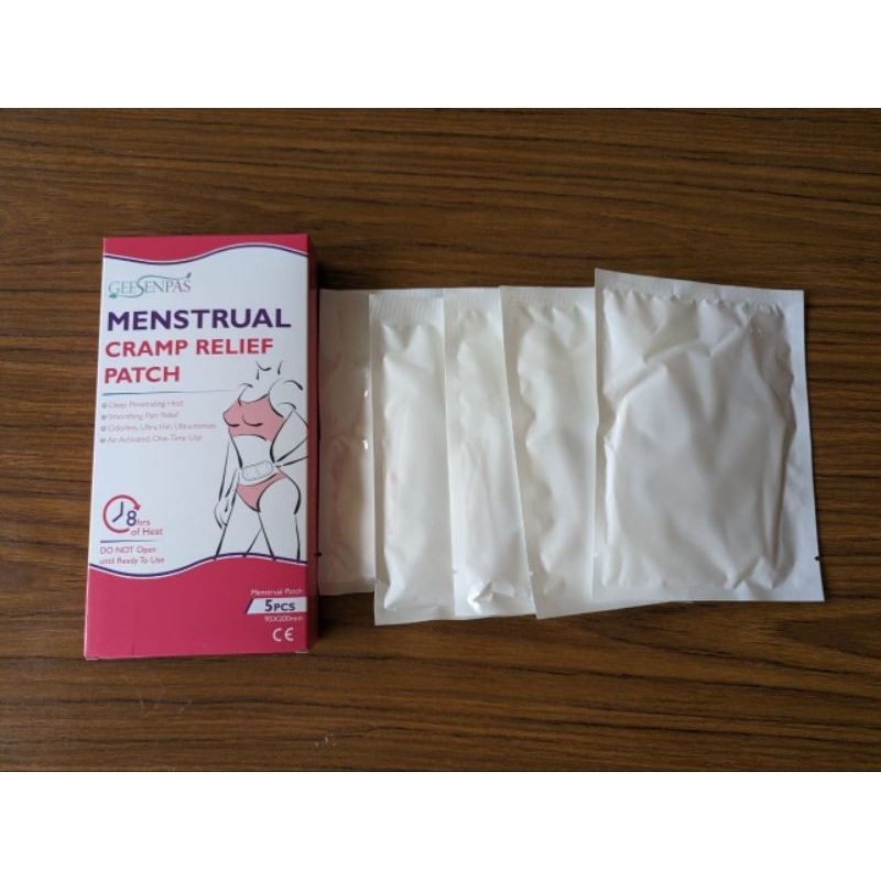 [READYSTOCK] GEESENPAS MENSTRUAL CRAMP RELIEF PATCH | Shopee Malaysia