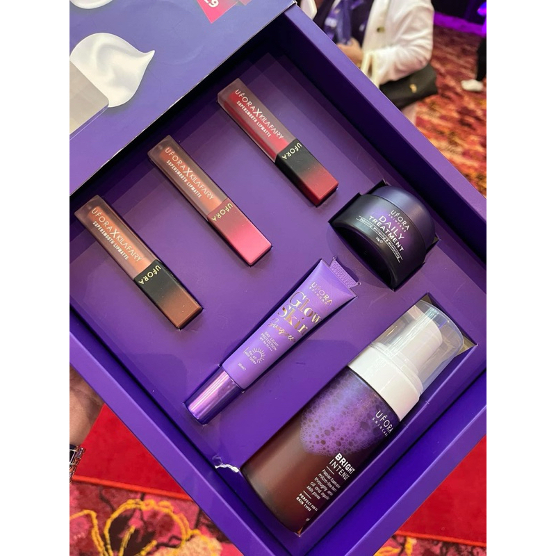 SET BOX UFORA WITH GIFT 3 LIPMATTE (PREORDER) | Shopee Malaysia