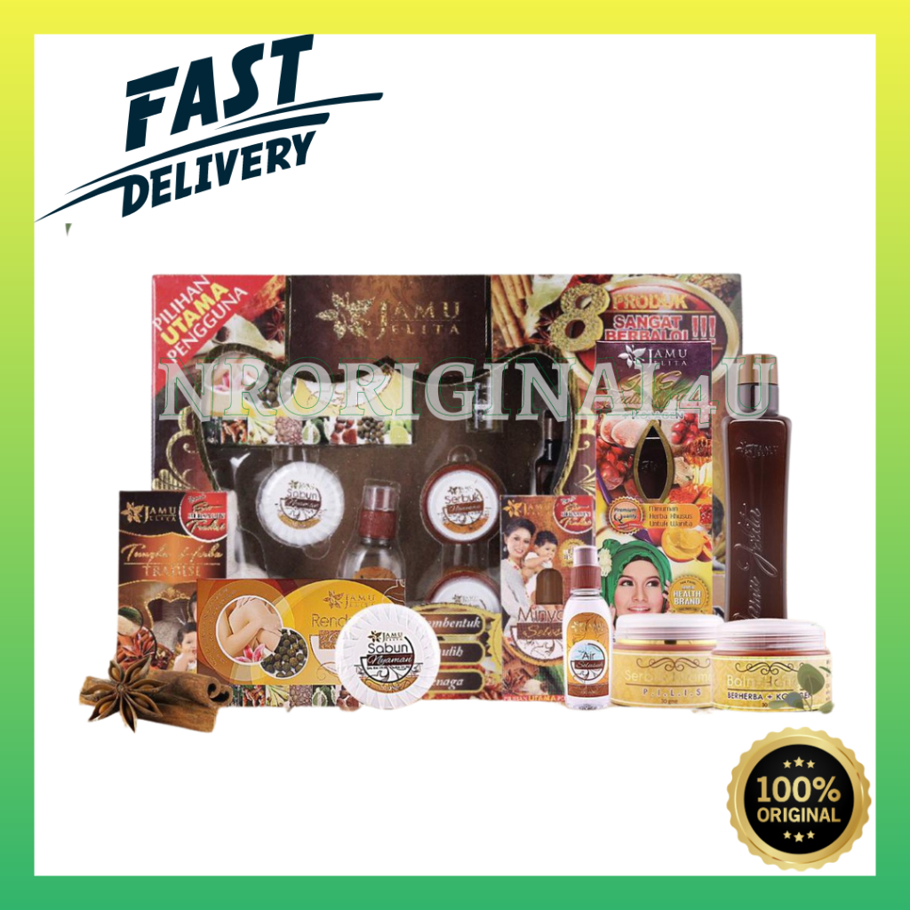 Jamu Jelita Set Bersalin Tradisi Set Ibu Dan Anak 8 in 1 Set Berpantang ...