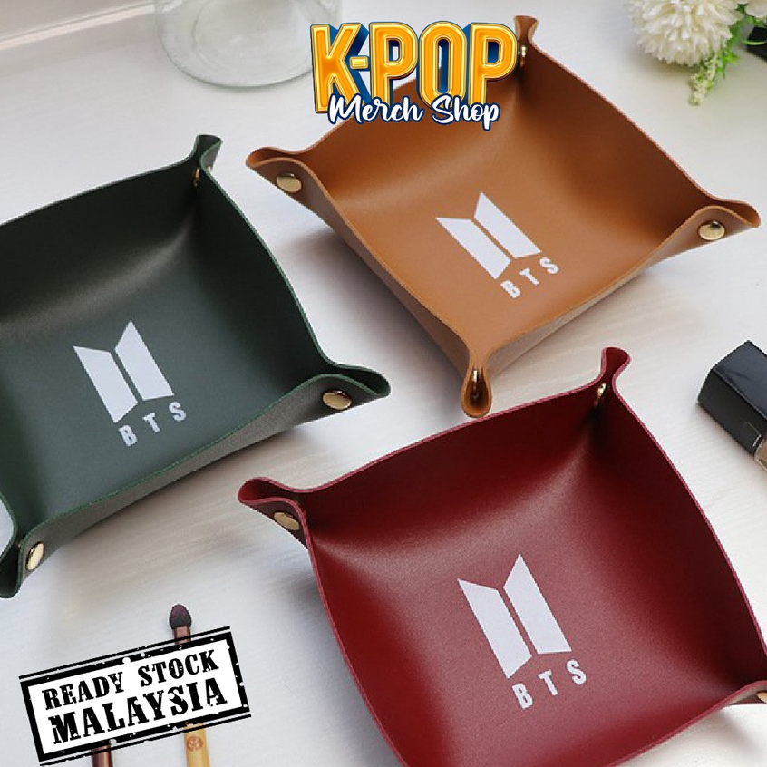1 BTS BT21 Tinytan Bangtan OT7 Kpop Merch Make Up Tray MIniso | Shopee Malaysia