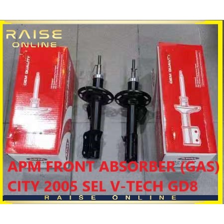 100% APM SHOCK ABSORBER HONDA CITY SEL GD8 V TECH V-TECH VTECH FRONT ...