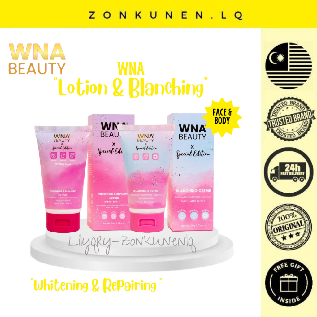 WNA WHITENING LOTION N BLANCHING CREME (READY STOCK KL) | Shopee Malaysia
