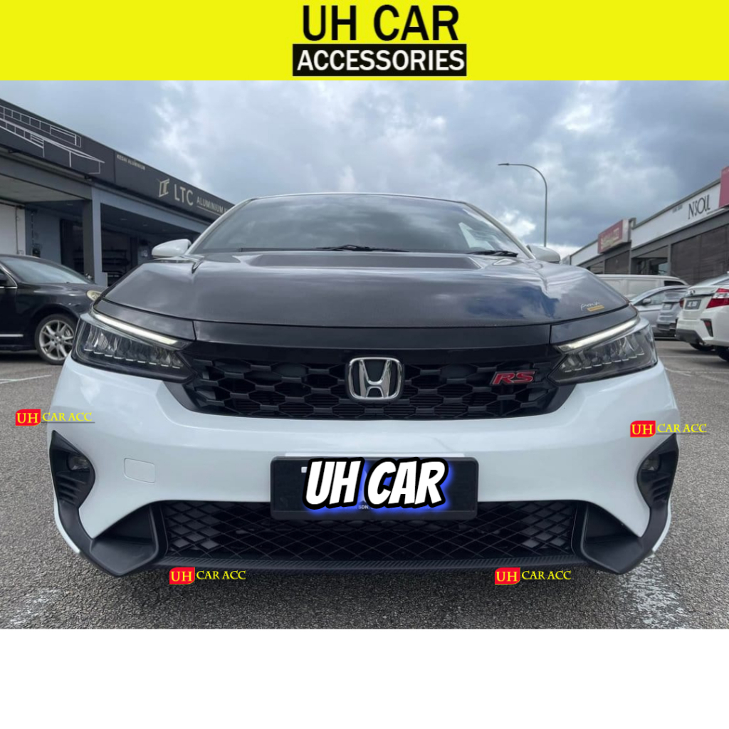 Honda City Sedan RS front grill grille New Facelift 2023 2024 OEM 1:1 with eyelips FREE RS ...