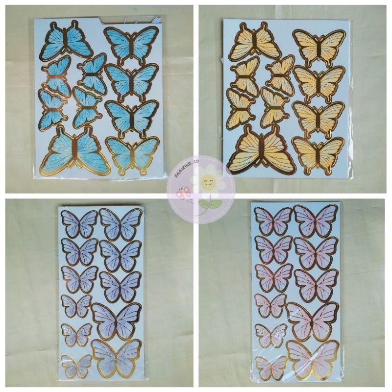 Butterfly cake topper / Topper Kek Rama-rama | Shopee Malaysia