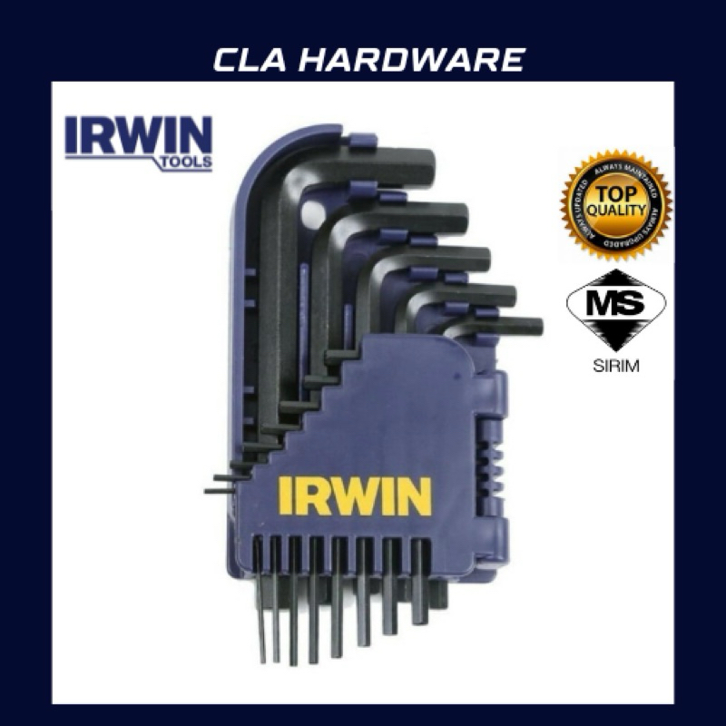 IRWIN 10PC Metric Long Arm Hex Key Set #9097001 Allen Key Set Hex Key ...