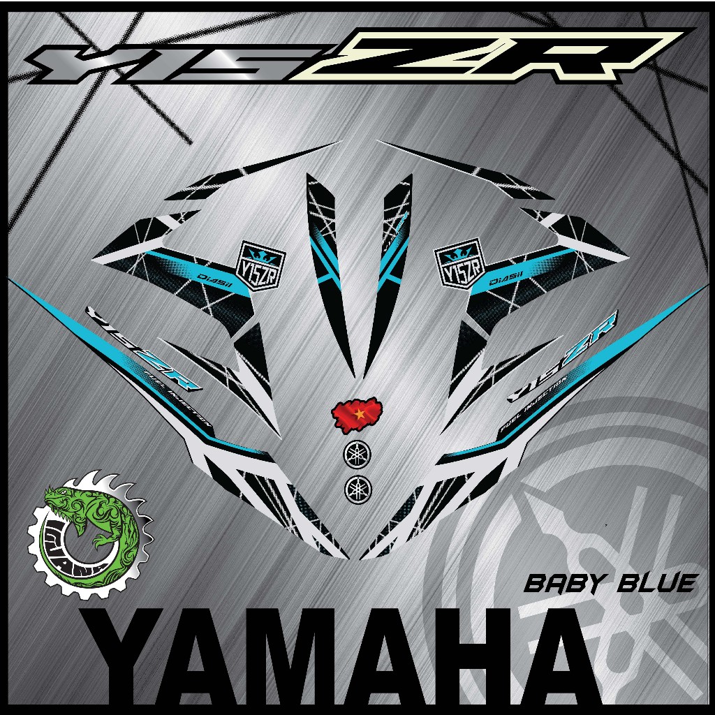 YAMAHA STRIPE MOTOR Y15ZR/Y15 CUSTOM STRIPE (30) SPECIAL COLOUR CUSTOM ...