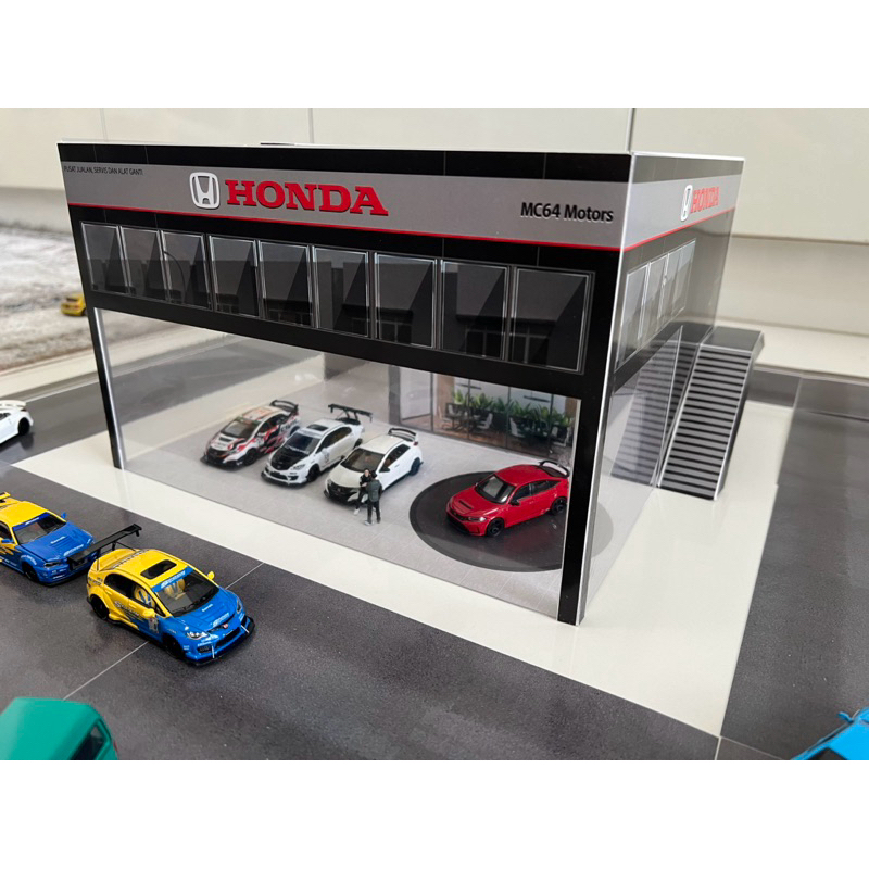 Honda Dealership + Service Bay Diorama Papercraft | Shopee Malaysia