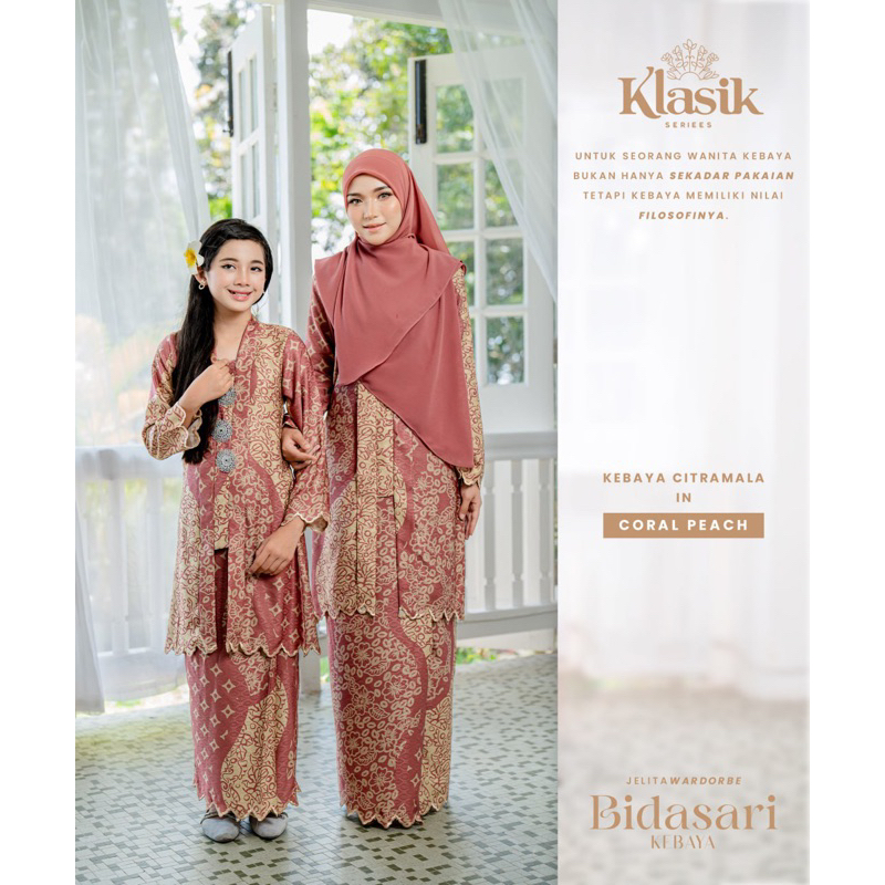 KEBAYA BIDASARI JELITA WARDROBE RAYA 2024 BATIK SULAM KEBAYA KOTA BHARU ...