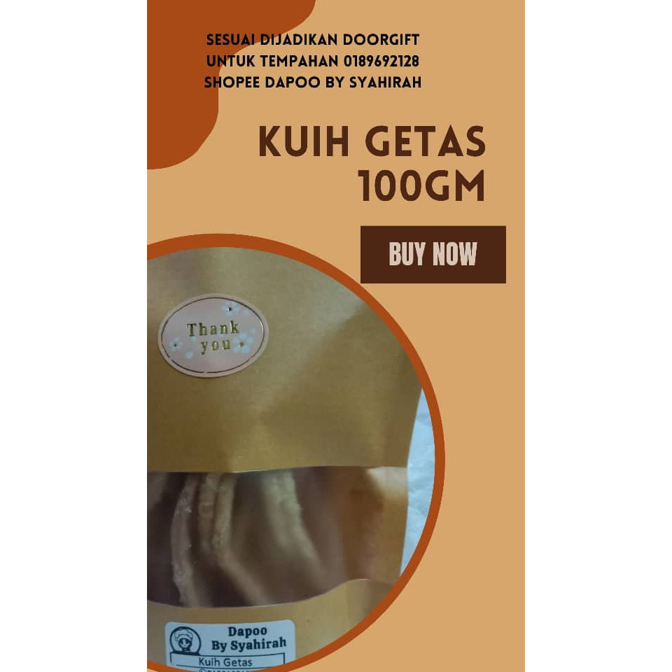 DOORGIFT/KUIH GETAS /GEGETAS/KUIH TRADISIONAL /MAKANAN RINGGAN ...