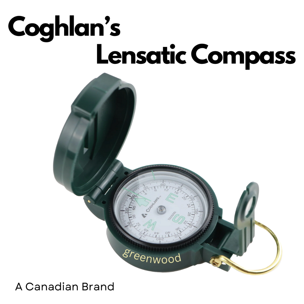 COGHLAN'S Lensatic Compass (Liquid-filled, Magnified sight lens ...