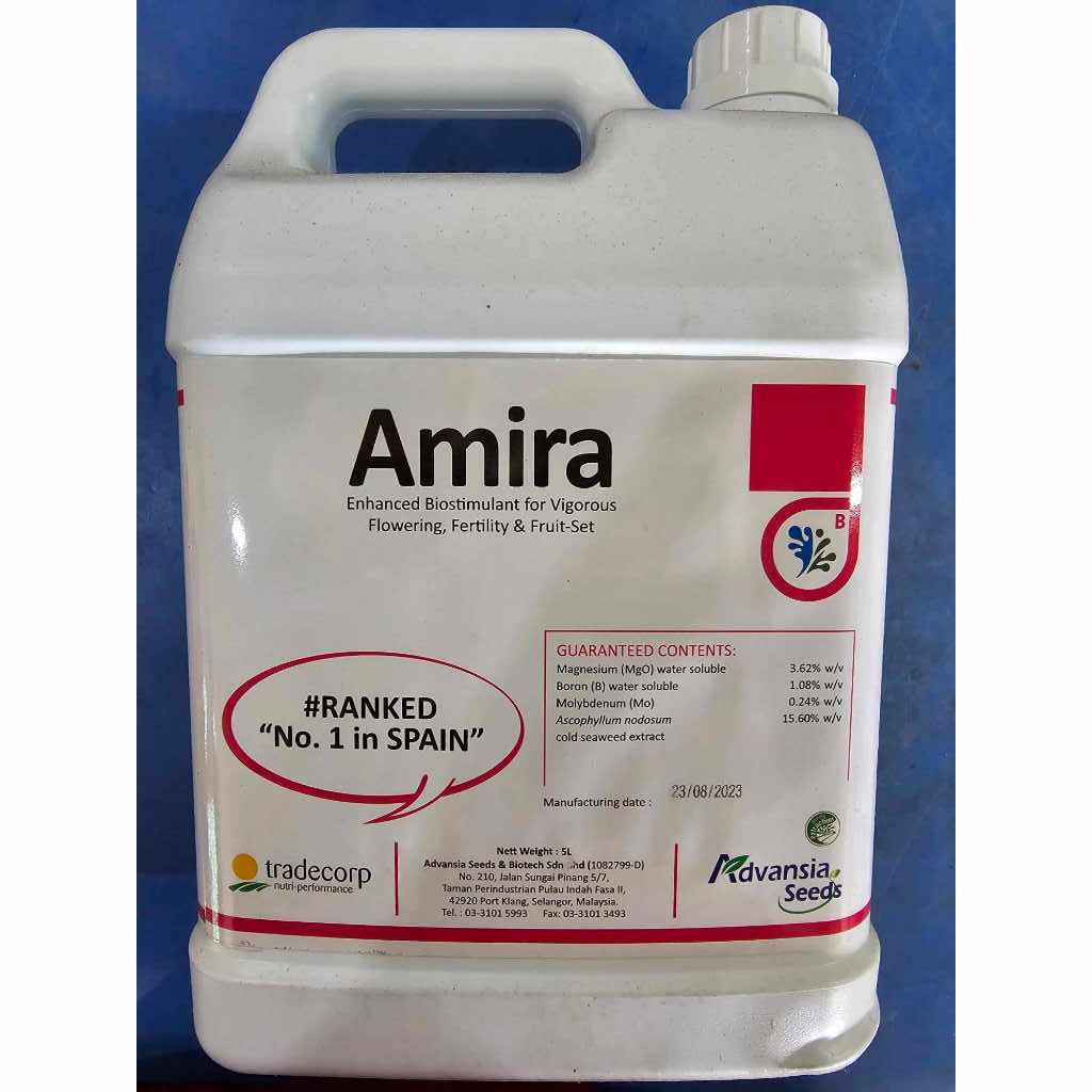 (+-5lit) Advansia Amira Seaweed Foliar Fertilizer/ BioStimulant Rumpai ...