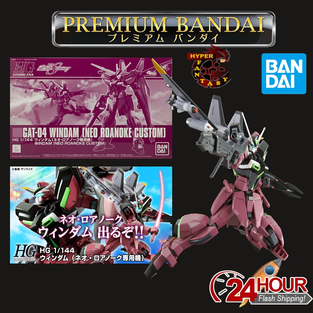 Premium Bandai HGCE 1/144 WINDAM (NEO LORRNOKE CUSTOM) HG (Gundam Model ...