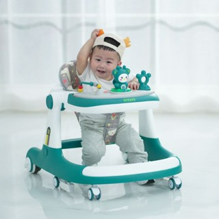 Multifuction Baby Walker 2 in 1 Multi-gear Adjustment Walkers Anti-O ...