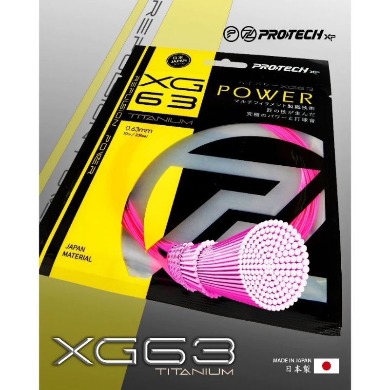 PROTECH BADMINTON STRING XG66 & XG63 (attacks string!) | Shopee Malaysia