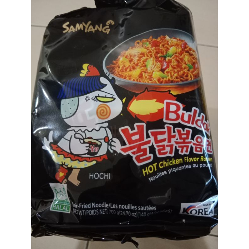 Samyang Buldak ori 1bundle mee pedas samyang original flavor food ...