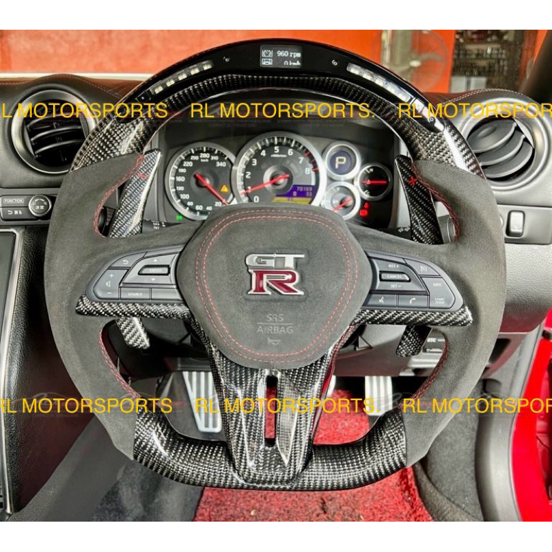 Nissan GTR R35 GTR35 Nismo 2017 Facelift carbon fiber steering wheel ...
