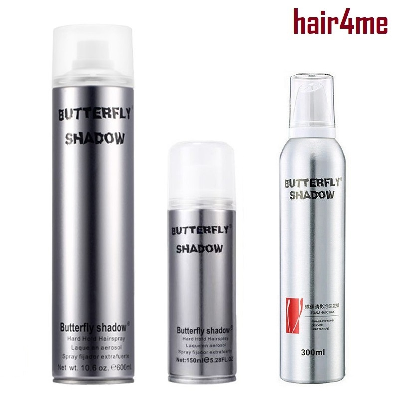 [CRAZY SALE] Butterfly Shadow Spray Hard Hold Hair Spray Hair Mousse ...