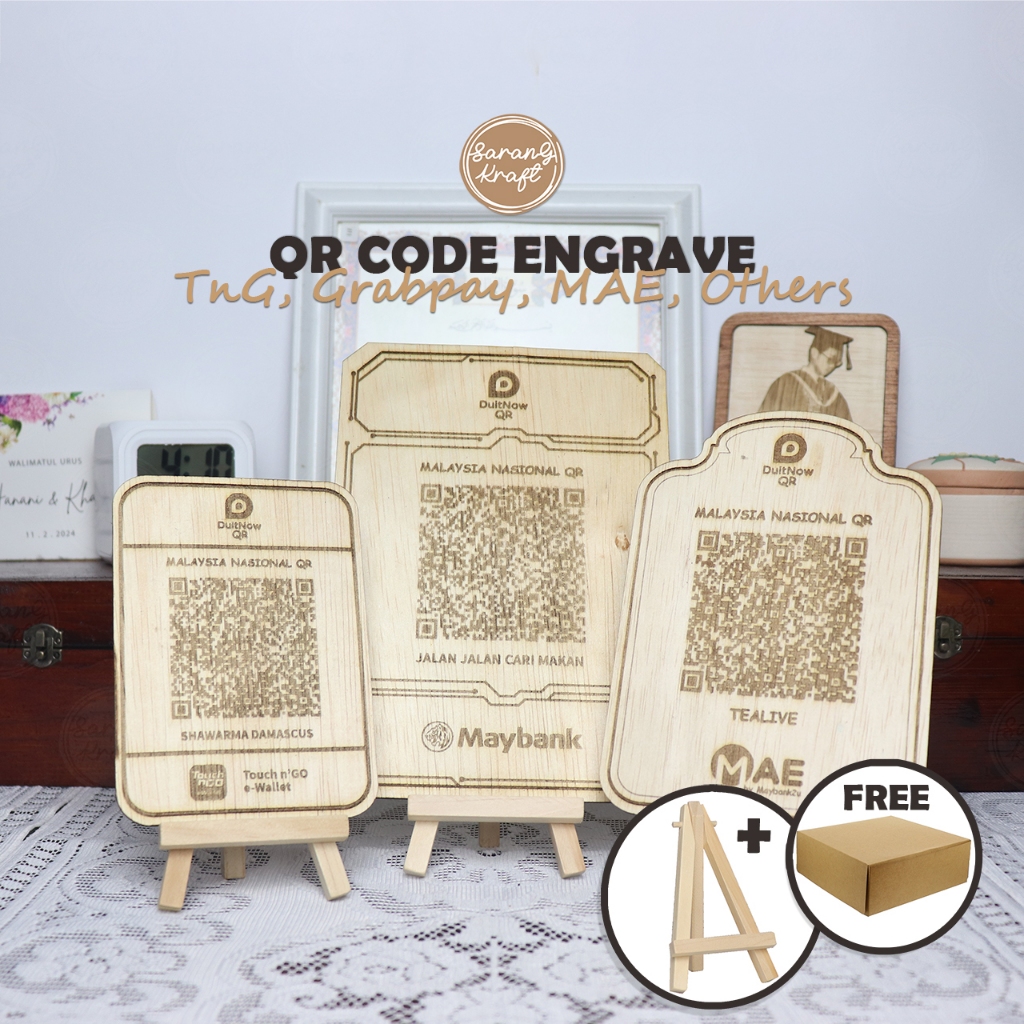 eWallet QR CODE SIGNAGE | Shopee Malaysia