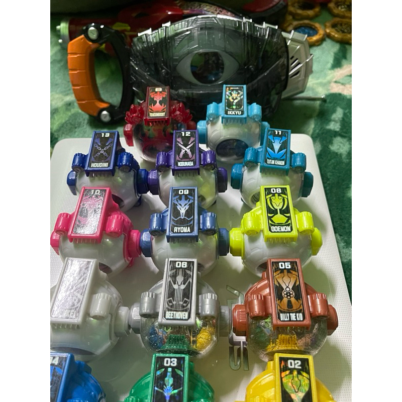 Dx Ghost Driver with 13 eyecons + spectre for free (kamen rider ghost ...