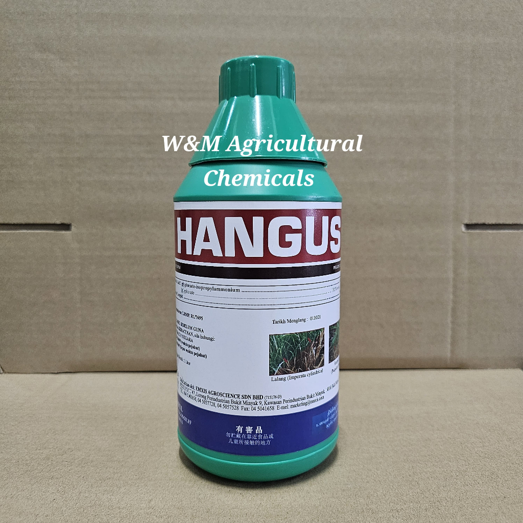 1L Hangus Glyphosate 41% Untuk Matikan Rumput dan Lalang. Generic to ...