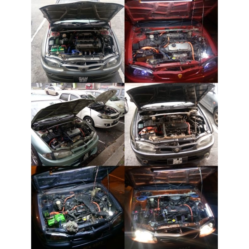 Proton Wira Custom Grounding Cable 6 point 400amp saiz 50mm | Shopee ...