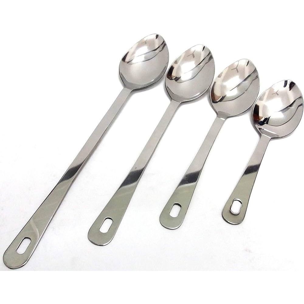 Stainless Steel Large Serving Spoon Buffet Basting Spoon / Sudu Besar ...