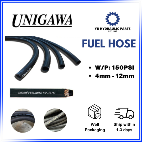UNIGAWA FUEL HOSE WIP 150PSI 4mm 5mm 6mm 7mm 8mm 9mm 10mm 12mm | Shopee Malaysia