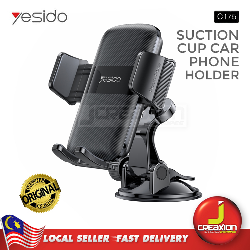 Yesido C175 Mini Suction Cup Phone Car Holder for Dashboard Windshield ...