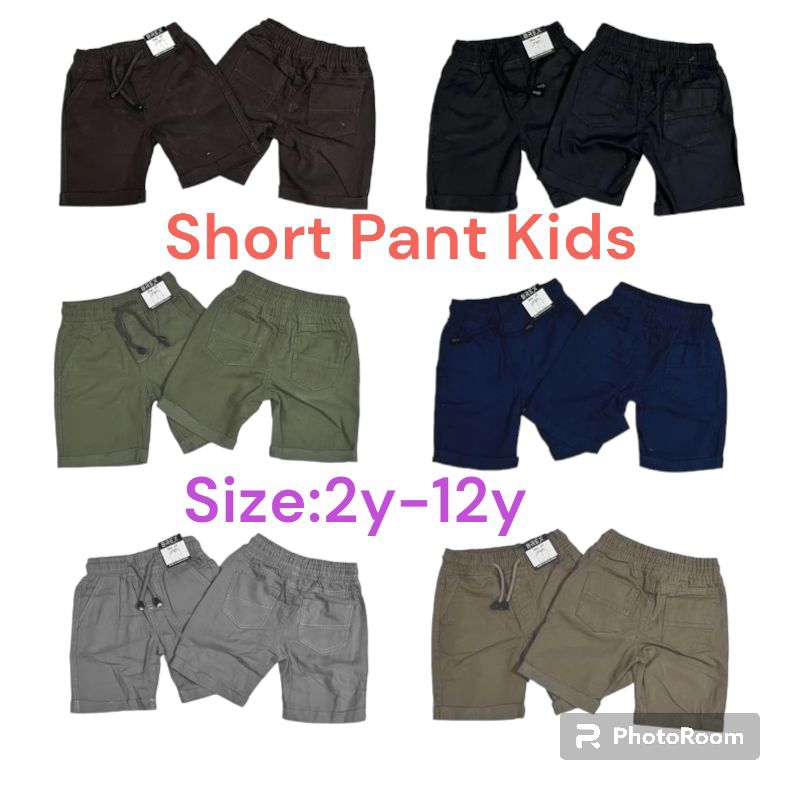 💥Short Pants Kids 💥 Seluar pendak Budak Kanak Kanak unisex ready Stock size:2y-12y | Shopee Malaysia