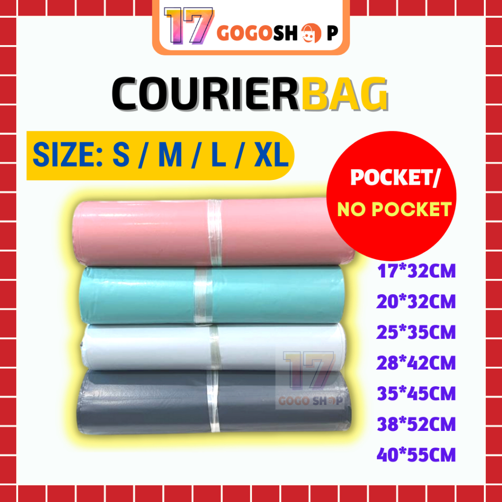 Courier Bag Pocket Flyers Courier Plastic Parcel Bag Postage 快递袋 Pos ...