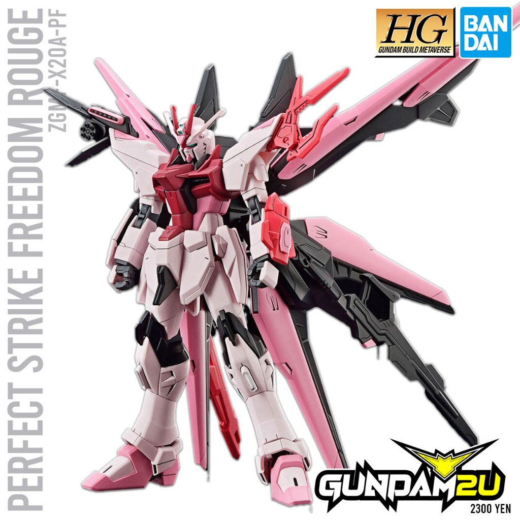BANDAI HG 1/144 Gundam Perfect Strike Freedom Rouge - High Grade HGGBM ...