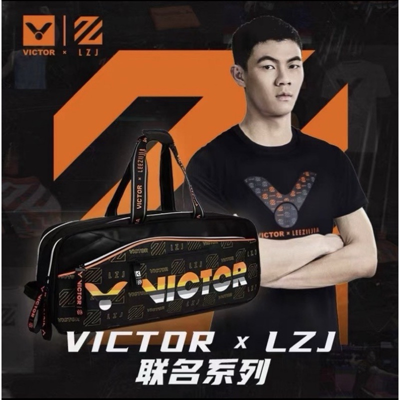 Original VICTOR X Lee Zii Jia Collaboration Badminton Racket Bag ...