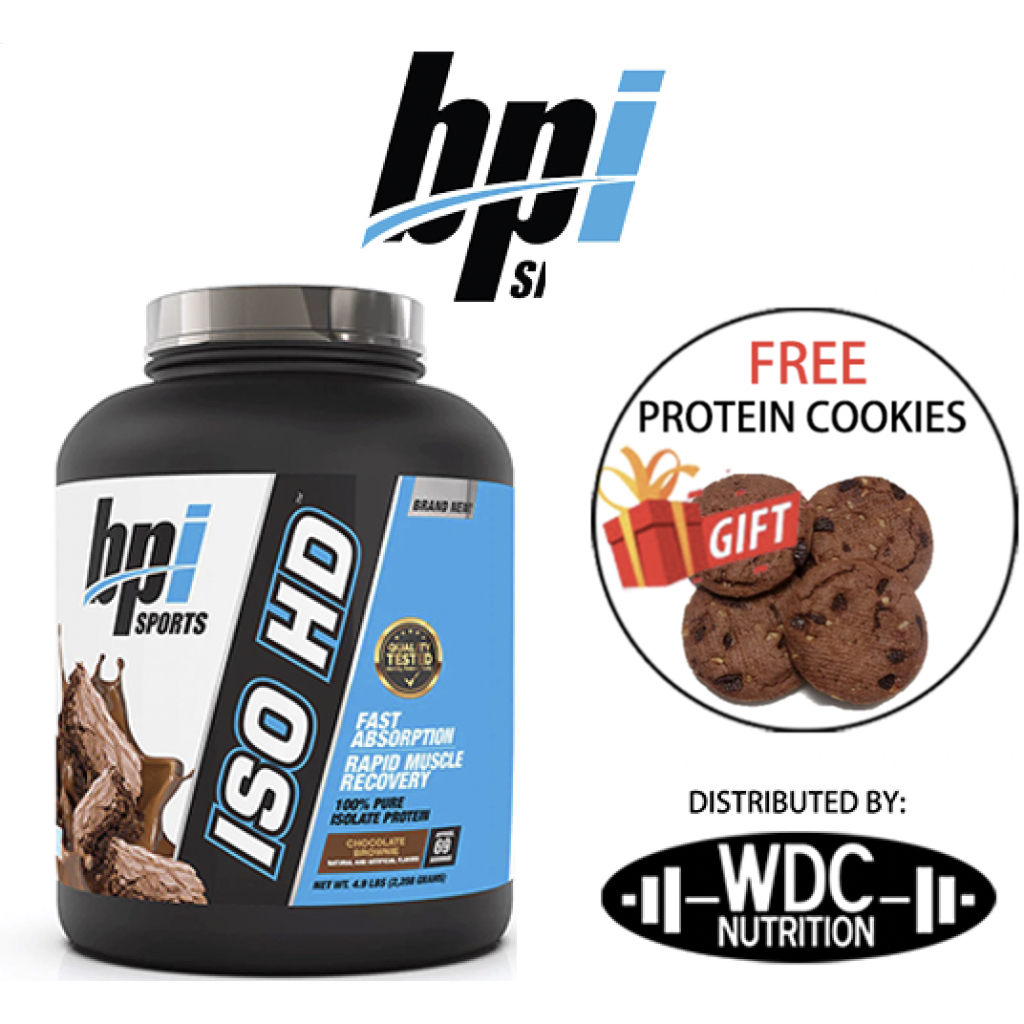 BPI Sports ISO HD (69 Servings) - 100% Protein Isolate and Hydrolysate ...