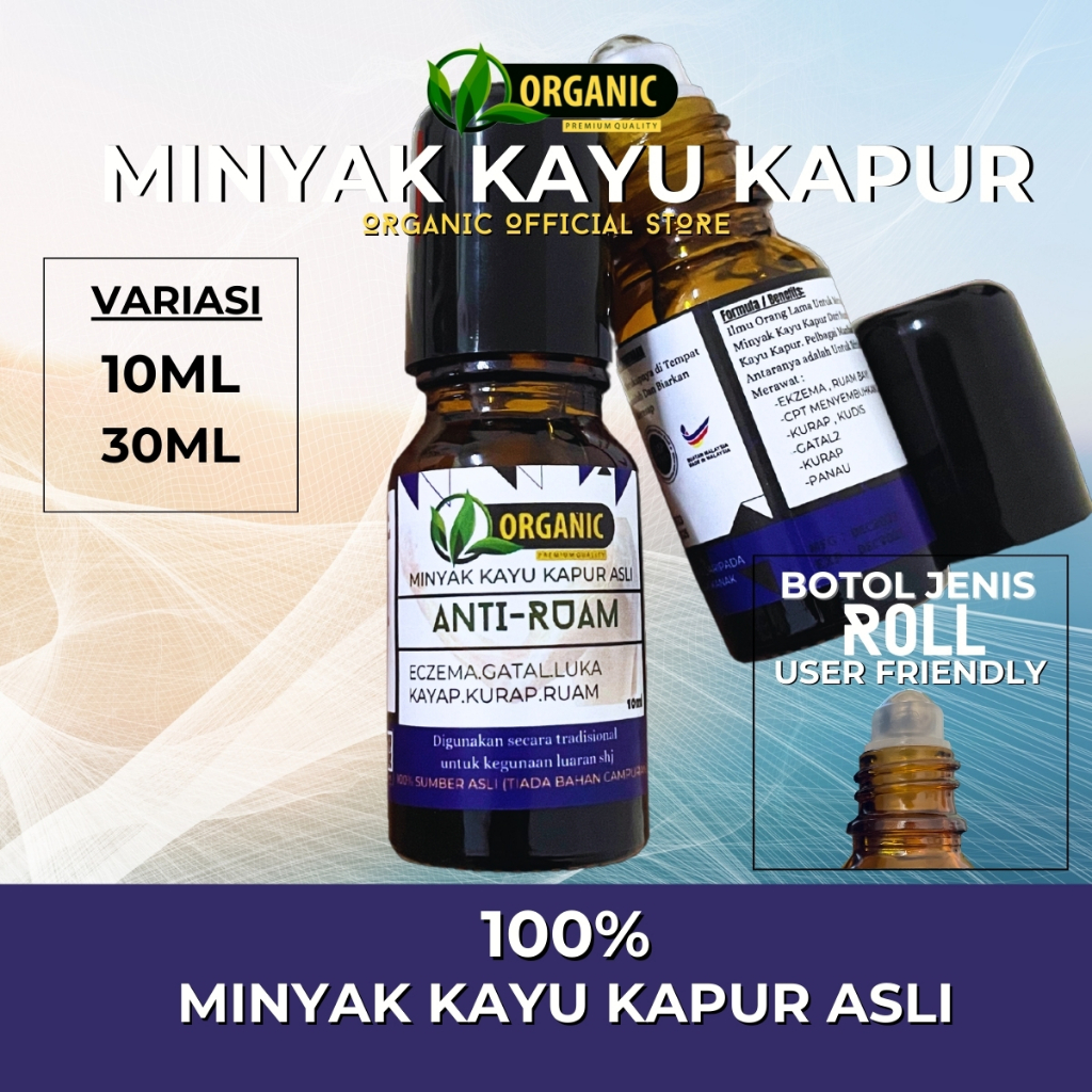 MINYAK KAYU KAPUR Original Sebagai Ubat Gatal, Ubat Luka Serta Pelbagai ...