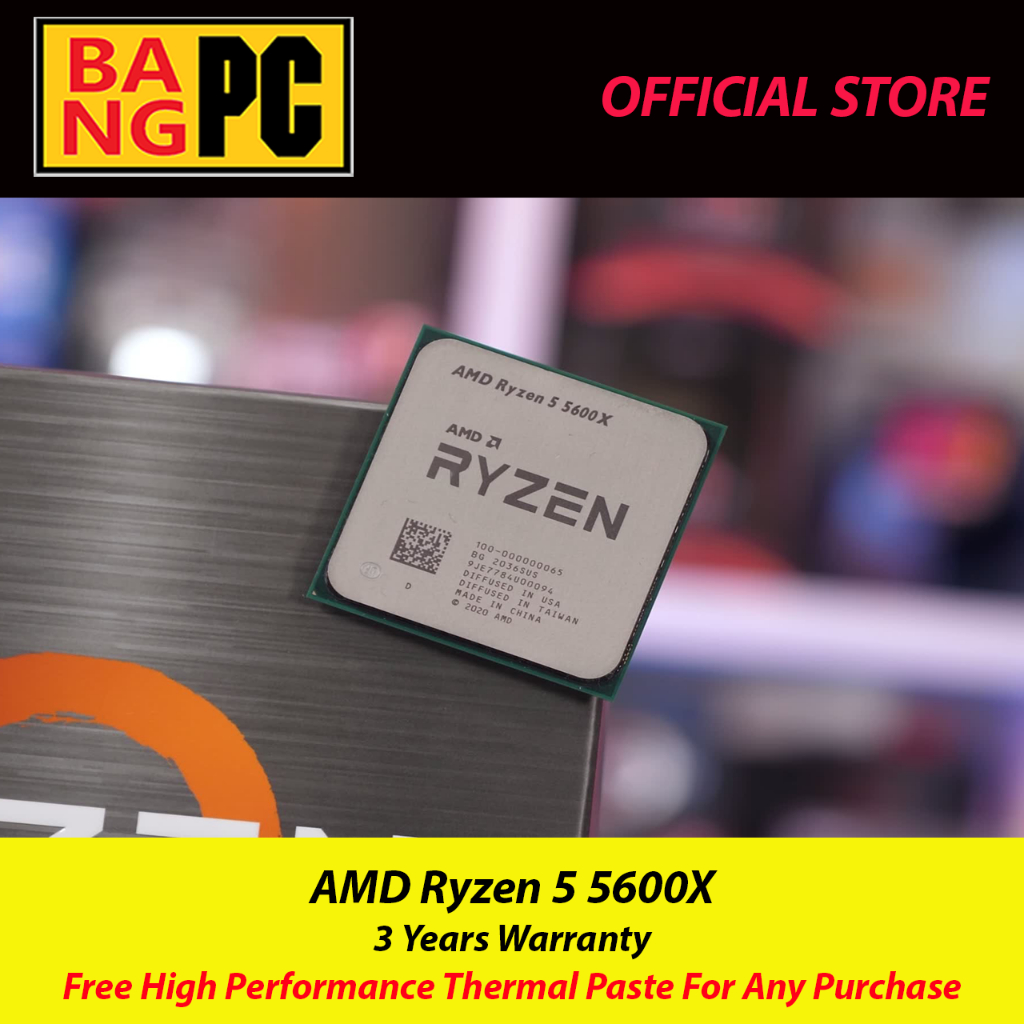 AMD Ryzen 5 5600x(R5 5600x)CPU+ GIGABYTE / MSI B550M AORUS ELITE / ASUS ...