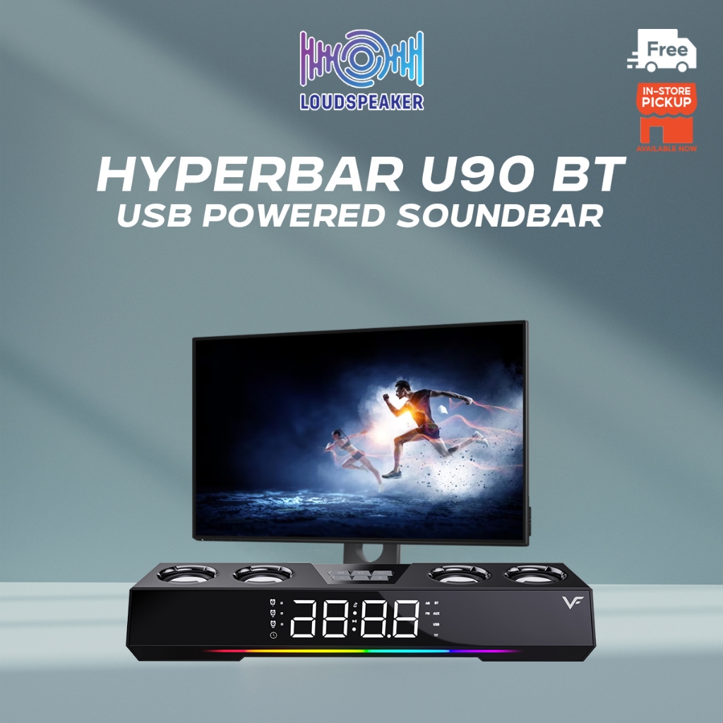 Vinnfier VF Hyperbar U90 BT 50W Bluetooth Wireless All In one Protable ...