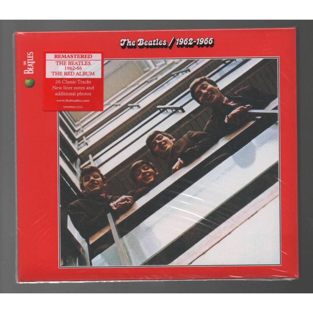 The Beatles 1962-1966 ( Digipak 2CD / The Red Album Remastered ) EU Press | Shopee Malaysia