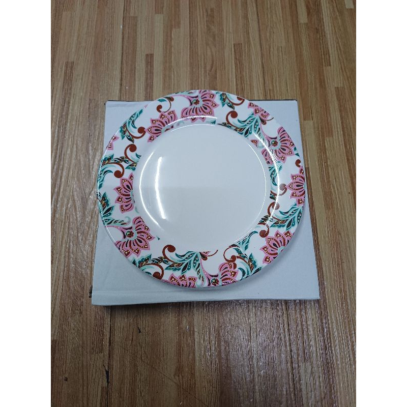 BMS batik ceramic dessert plate 17.5cm | Shopee Malaysia